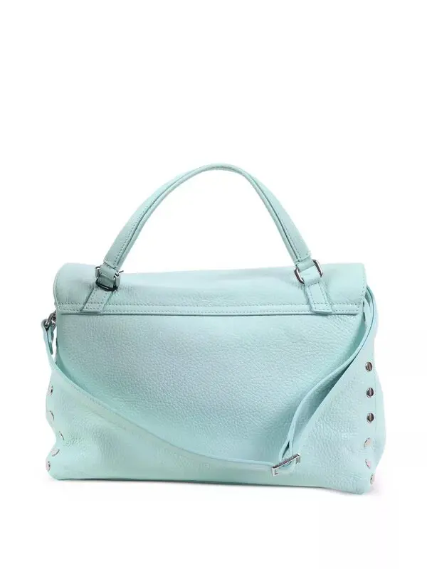 ZANELLATO Postina® Studded-embellishment Tote Bag - Blue