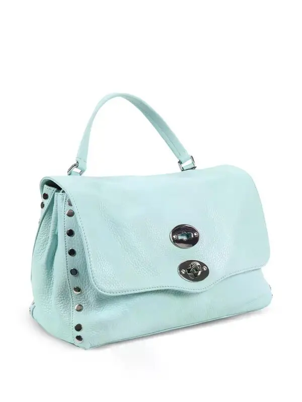 ZANELLATO Postina® Studded-embellishment Tote Bag - Blue