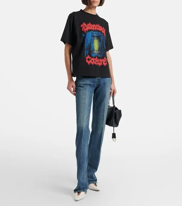 Balenciaga High-rise Straight Jeans