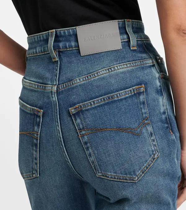 Balenciaga High-rise Straight Jeans