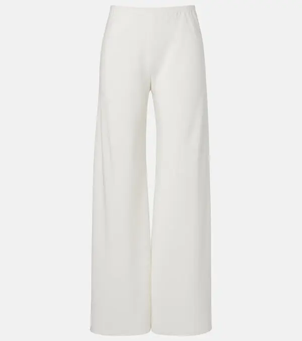 THE ROW Gala Cady Wide-leg Pants - White