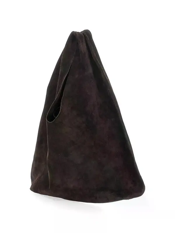 THE ROW Bindle Small Suede Shoulder Bag