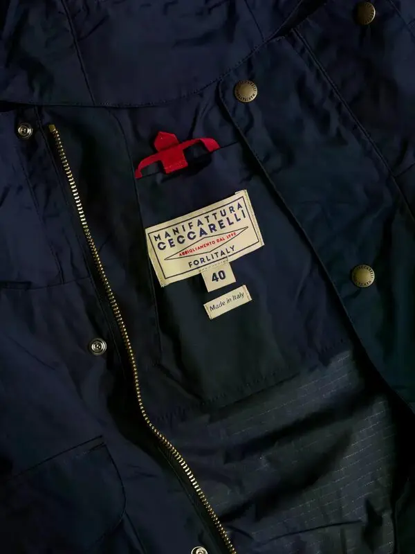 CECCARELLI Military Style Hooded Jacket