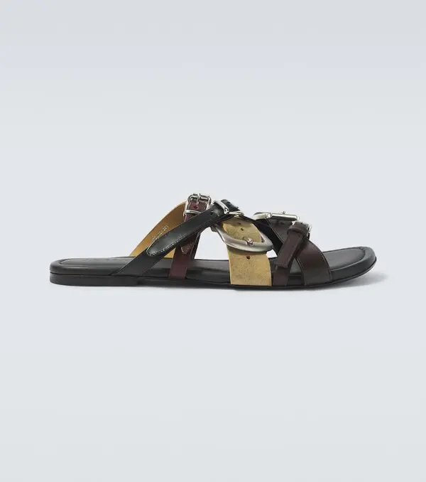 Acne Studios Leather Sandals - Multicoloured