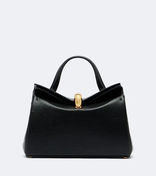 Jacquemus Valérie Small Leather Top-handle Bag - Black
