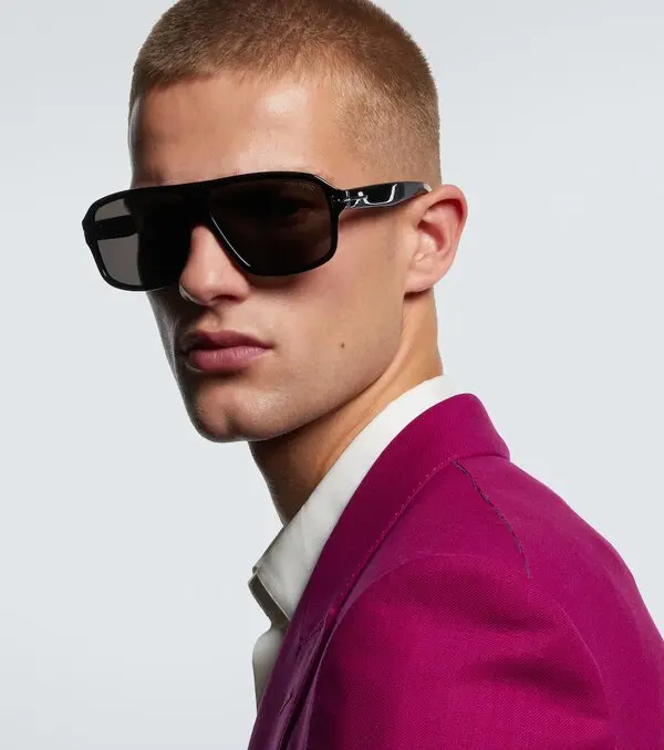 TOM FORD William Aviator Sunglasses - Black