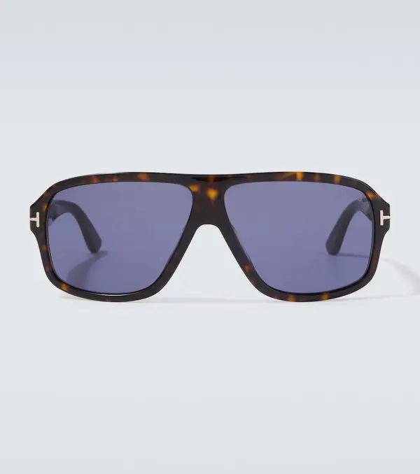 TOM FORD William Aviator Sunglasses - Brown
