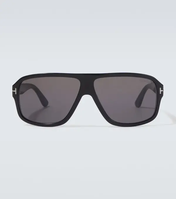 TOM FORD William Aviator Sunglasses - Black