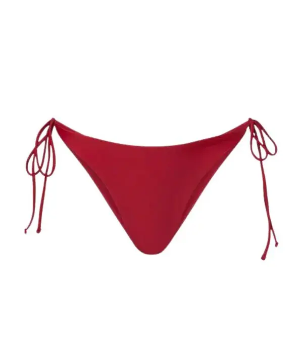 Jade Swim Nyra Bikini Bottom - Red