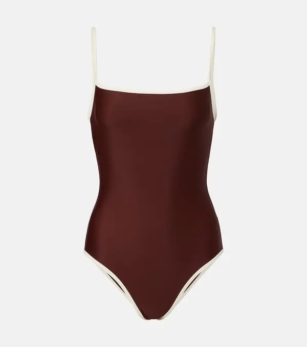Jade Swim Layla One-piece Swimsuit - Brown