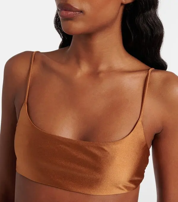 Jade Swim Vera Bikini Bottoms - Brown