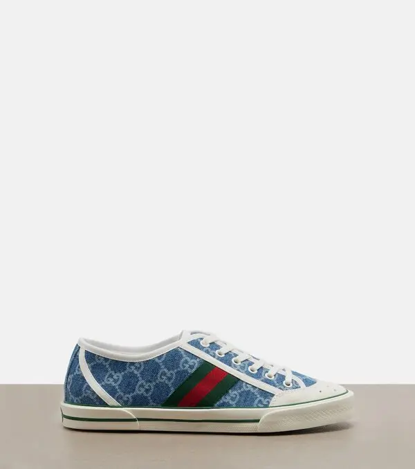 Gucci Tennis 1977 Gg Denim Sneakers