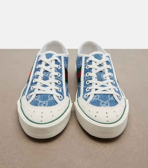 Gucci Tennis 1977 Gg Denim Sneakers