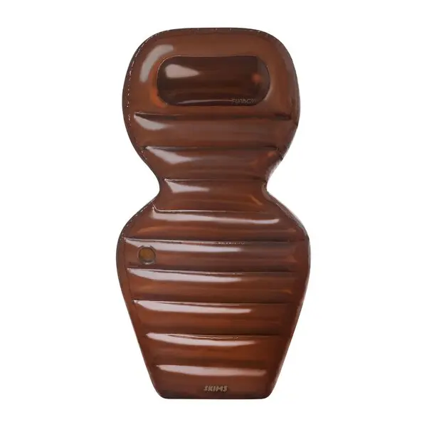 SKIMS Body Lounger Pool Float | Deep Neutral | Funboy X - Cocoa