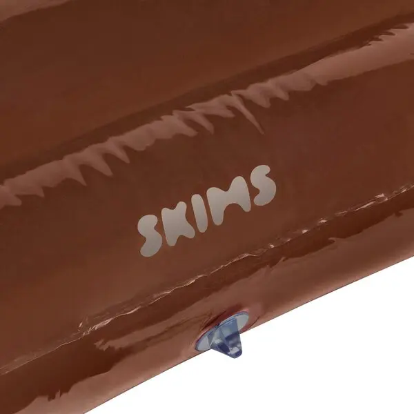 SKIMS Body Lounger Pool Float | Deep Neutral | Funboy X - Cocoa