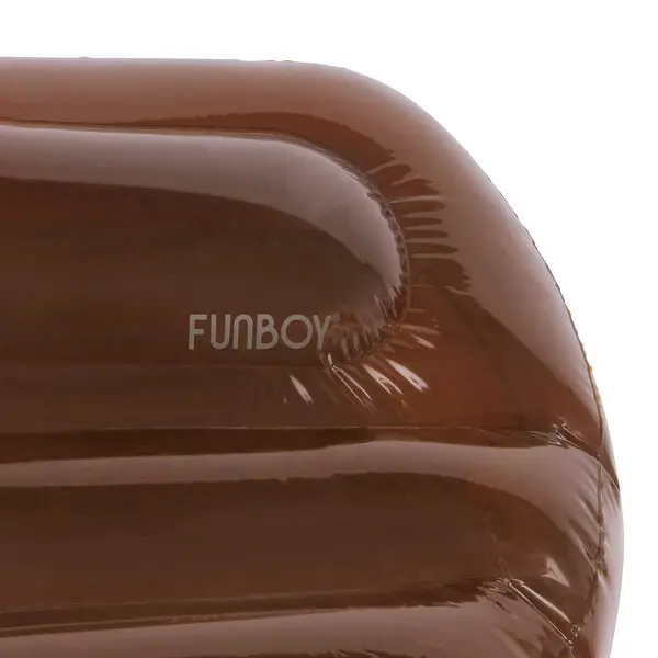 SKIMS Body Lounger Pool Float | Deep Neutral | Funboy X - Cocoa