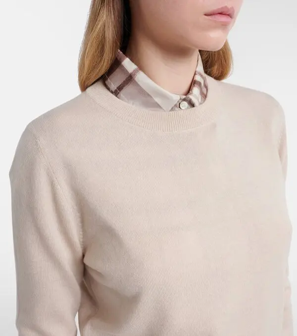 Brunello Cucinelli Cashmere Sweater - Beige