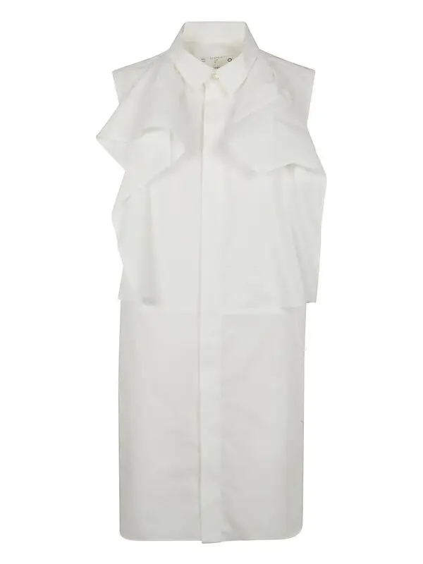 Sacai Popeline Shirt Dress
