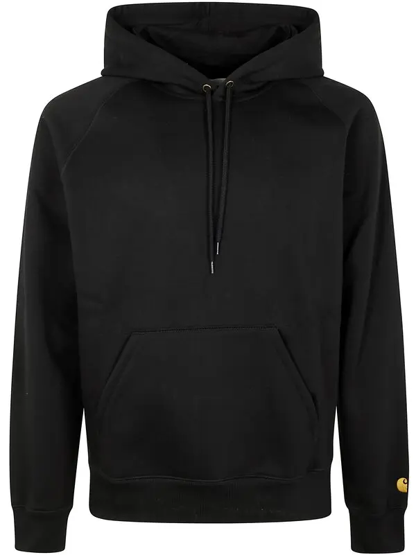 Carhartt Work In Progress Hooded Chase Sweatshirt - Black