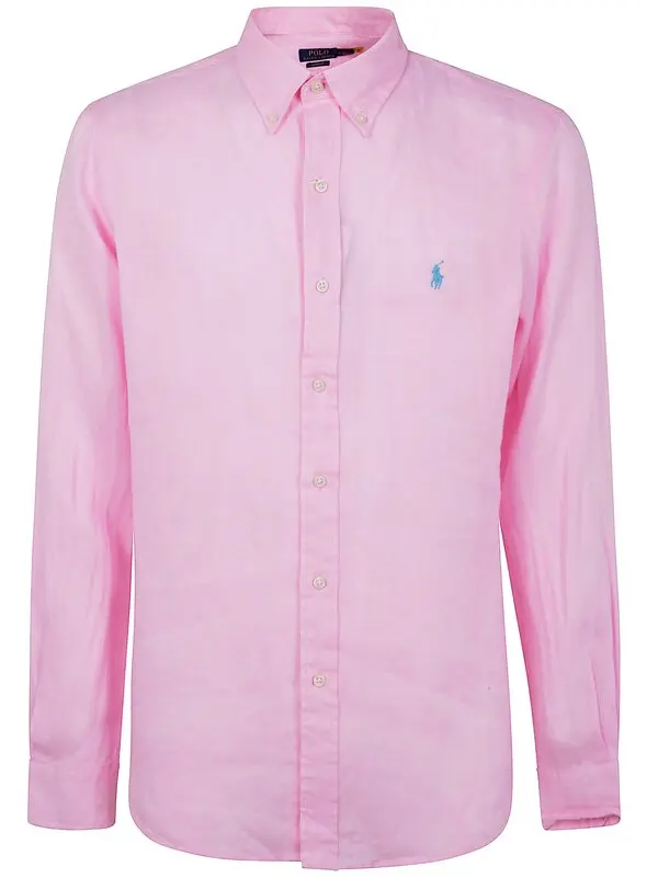 Polo Ralph Lauren Sport Shirt Long Sleeve - Pink