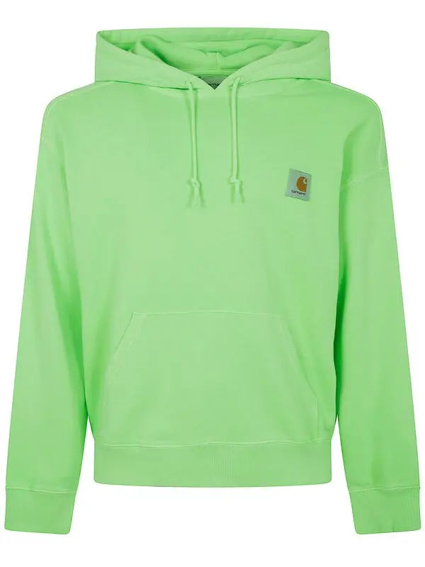 Carhartt Work In Progress Hooded Industry Sweatshirt - Green