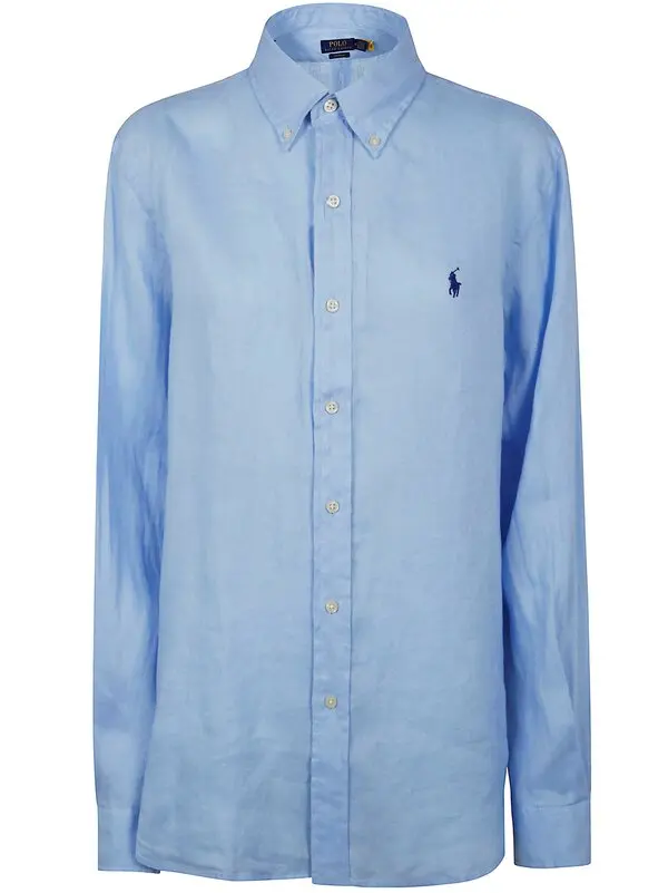 Polo Ralph Lauren Sport Shirt Long Sleeve - Blue