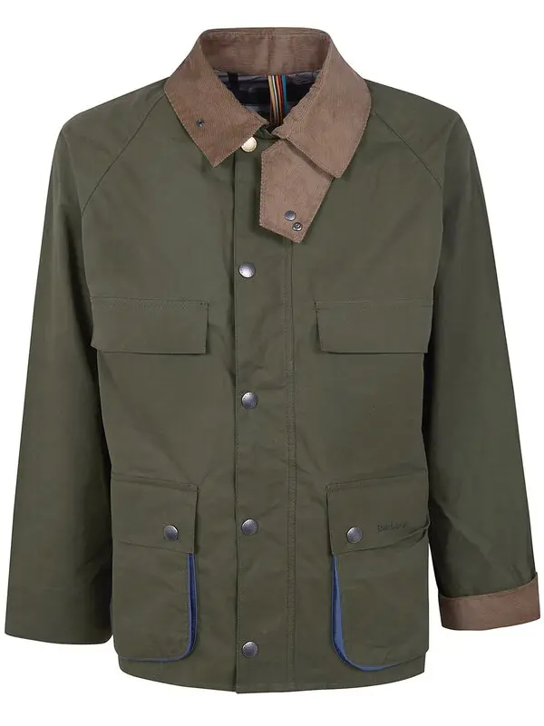 PAUL SMITH LOVES BARBOUR Bedale' Jacket - Green