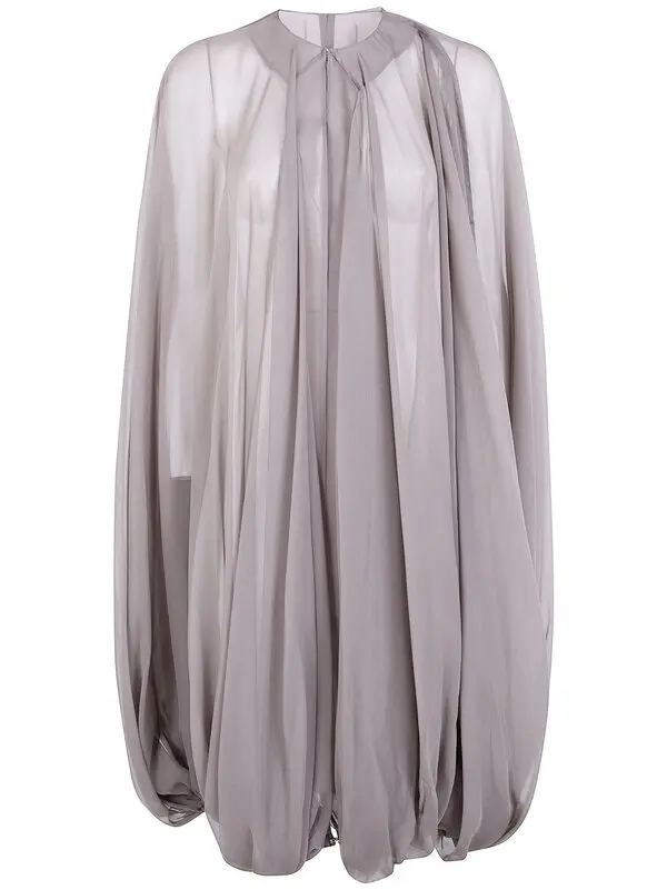 Rick Owens Luxor Cape - Gray