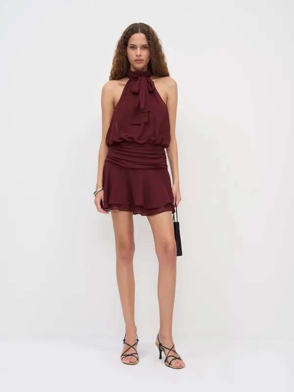 REFORMATION Petites Karla Dress - Purple