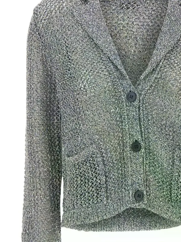 KANGRA Sequin Mesh Blazer
