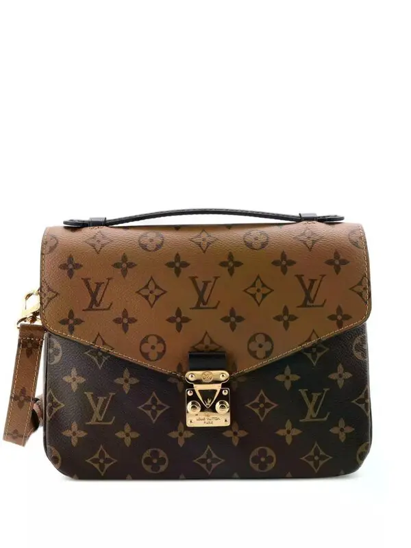 LOUIS VUITTON Pochette Metis Reverse Monogram Canvas - Brown