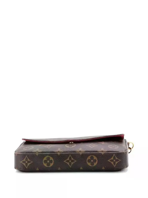 LOUIS VUITTON Felicie Pochette Monogram Canvas - Brown