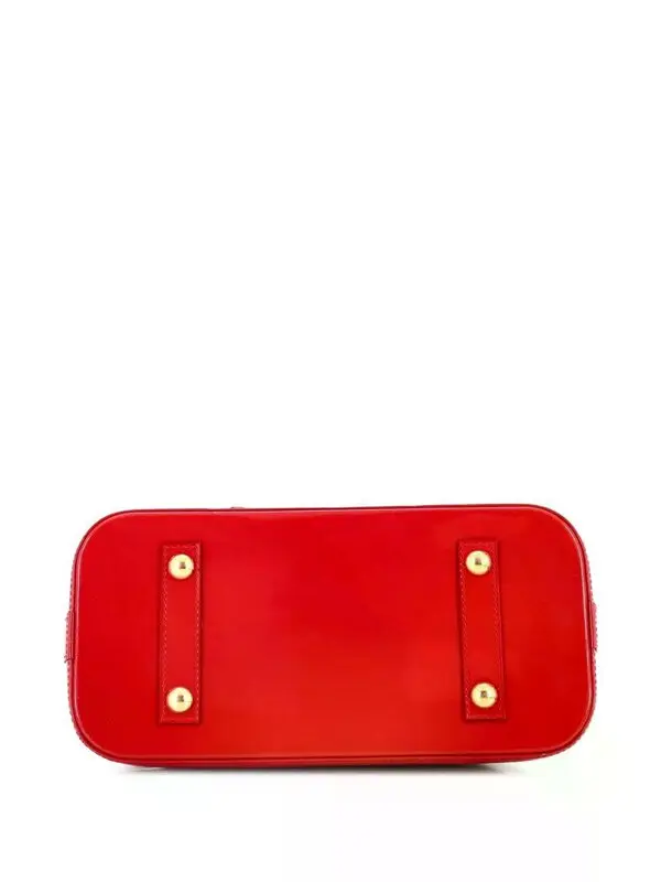 LOUIS VUITTON Alma Handbag Monogram Vernis Pm - Red