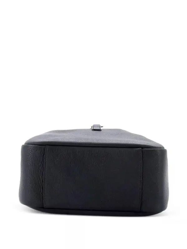 Saint Laurent Le 5 A 7 Supple Leather Small Hobo Bag - Black
