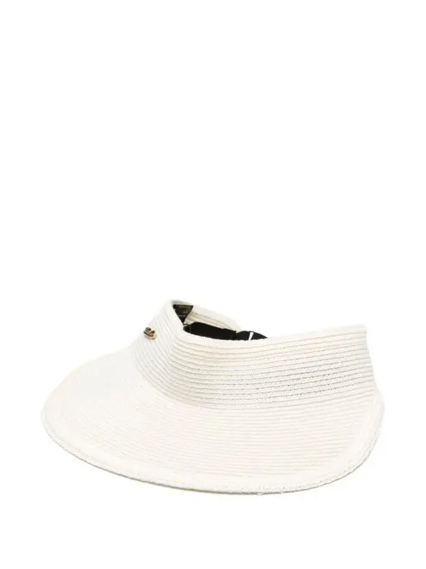 Borsalino Jasmine Visor - White