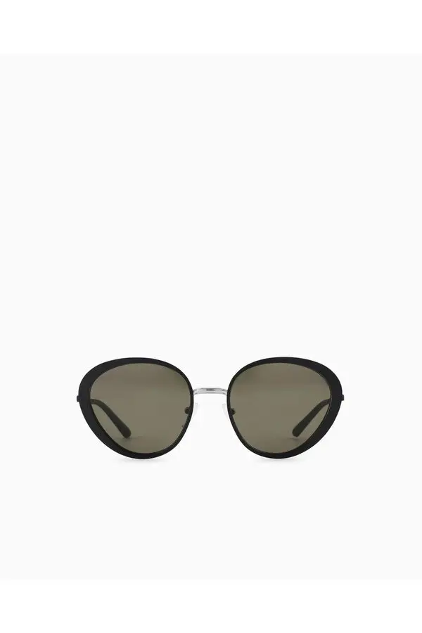 Emporio Armani Butterfly-shaped Sunglasses - Black