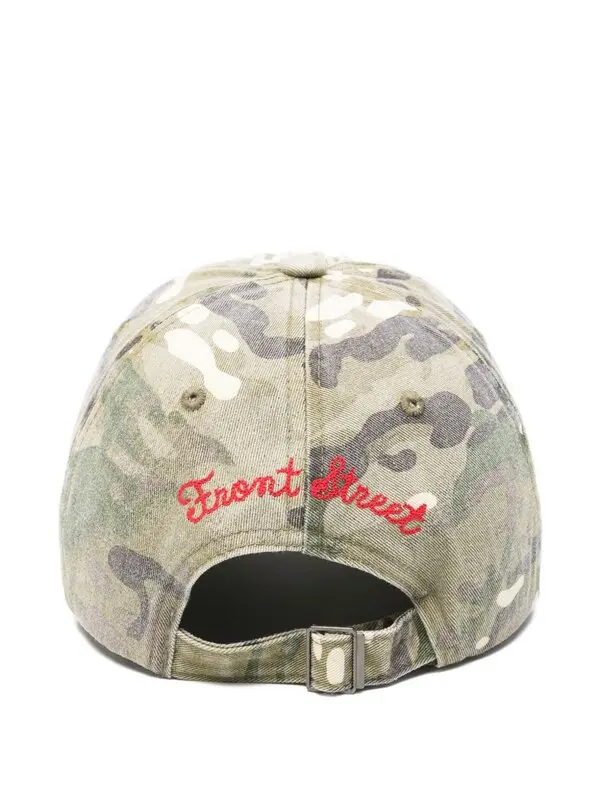 FRONT STREET 8 Embroidered Baseball Cap