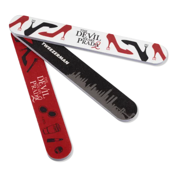 TWEEZERMAN The Devil Wears Prada 2 Nail File Set - One-color