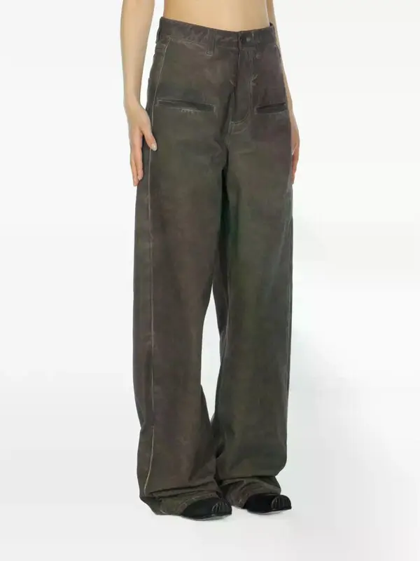 UMA WANG Cotton Palazzo Pants - Grey