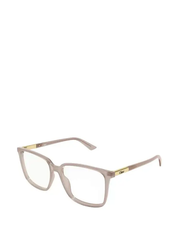 Chloé Square Frame Eyeglasses - Neutrals