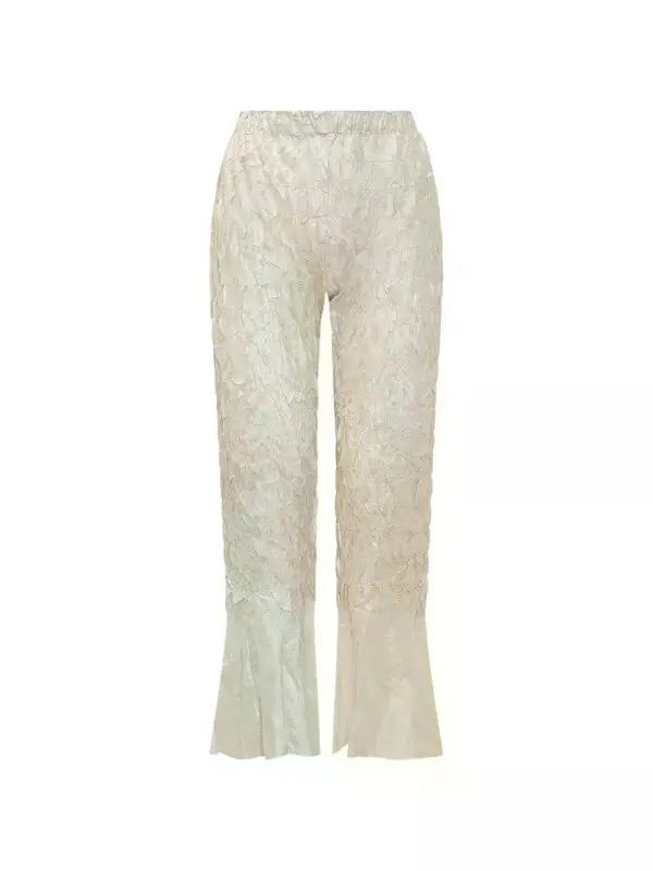GONGDID DESIGN Pleated Trousers