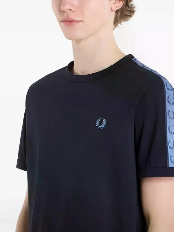 Fred Perry Contrast-tape T-shirt