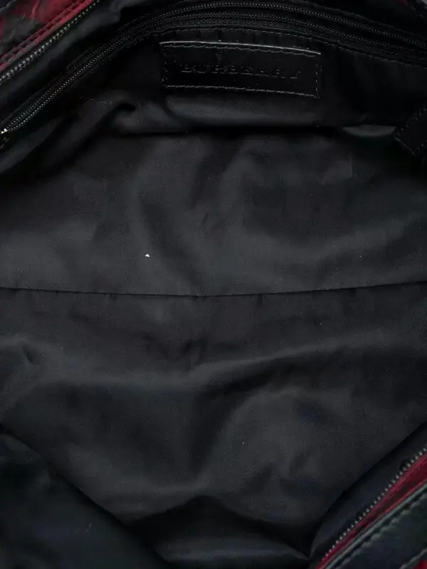 Burberry 2000-2017 Supernova Check Buckleigh Tote Bag