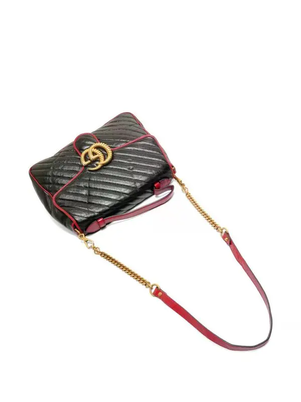 Gucci 2010s Quilted Top Handle Handbag