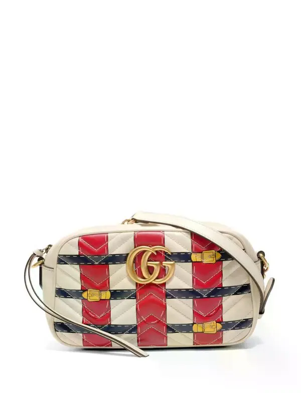 Gucci 2010s Marmont Leather Shoulder Bag