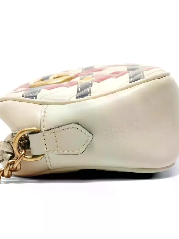 Gucci 2010s Marmont Leather Shoulder Bag