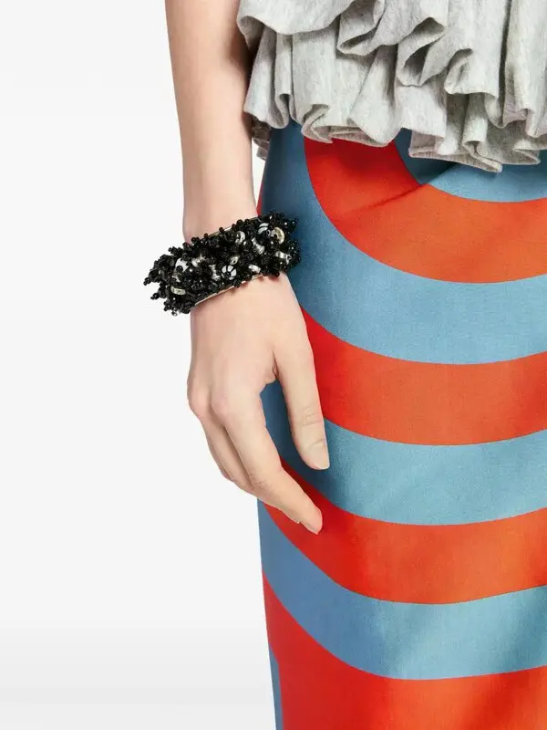 Dries Van Noten Beaded Cuff Bracelet