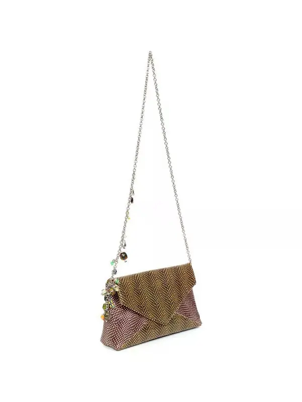Dries Van Noten Large Envelope Leather Shoulder Bag