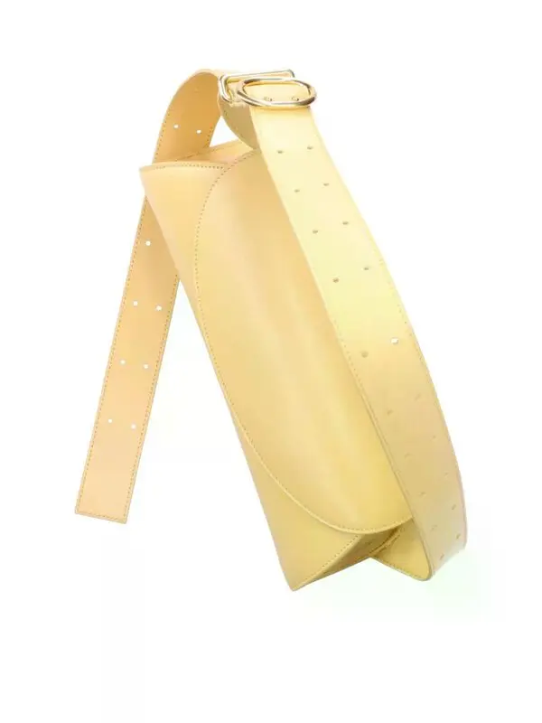 JIL SANDER Cannolo Adjustable Shoulder Bag - Yellow