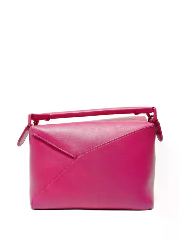 Loewe 2010-2020s Puzzle Edge Leather Handbag - Pink
